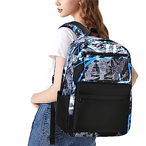 Sunborls Kawaii Backpack Cute Butterfly Exterior Teen Girls School Bookbag with Lunch Pail Pencil Case 3pcs（Purple）