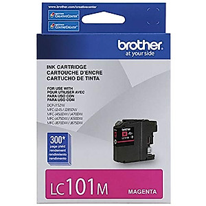 Brother Standard Magenta Ink Cartridge, 300 Pages Yield