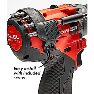 M12 Bit holder for Milwaukee Gen2 Drill Driver - Milwaukee Packout Accessories - Magnetic Bit Holder For M12 Surge Drill Driver - Milwaukee Bit Holder for M12 2503 and 2504(not impact)