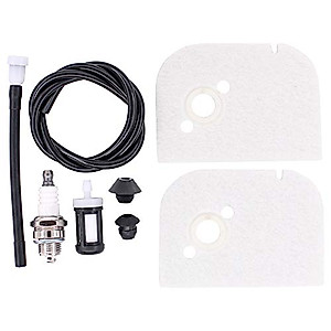 ApplianPar Air Filter Maintenance Tune-up Kit for Stihl 009 010 011 012 ST600 Chainsaw Replaces 1120-120-1600 1120-358-0700 0000-350-3502