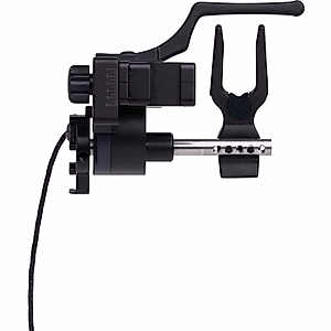 Ripcord Rest Drive Cage Black Drop-Away IMS Right Hand Lightweight Aluminum Arrow Rest