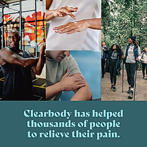 Clearbody Organics - USA Made Hemp Cream Maximum Strength - Soothe Discomfort in Your Back, Muscles, Joints, Neck, Shoulder, Knee, Nerves - Natural Peppermint and Soothing Arnica Extract