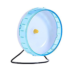 TDDGG Hamster Exercise Wheel Pet Running Spinner Exercise Wheel Silent Toys Sturdy Hamster Wheel Silent Hamster Wheel (Color : Blue)