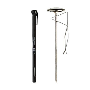 CDN - ProAccurate Candy & Deep Fry Thermometer - Insta-Read, NSF Certified,Silver,1 EA
