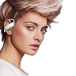 COBY True Wireless Sport Earbuds 15 Hours, Charging Case, Playback Controls, Siri and Google Assistant, Auto Bluetooth 5.0 Pairing, for Gym, Running, Workout - Works with iPhone, Android, iPad (White)