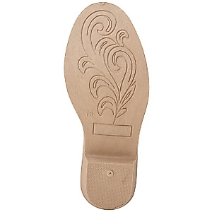 KENSIE GIRL Boots - Girls' Western Cowboy Boots (Toddler/Girl), Size 2 Little Kid, White