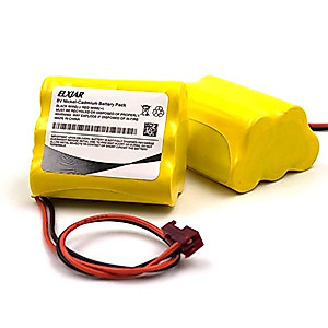 YUTSUJO (5-Pack) 6V AA Ni-CD Battery Pack Replacement for Sure-Lite 026-149, SL026-149, S/L 026-149, ANIC1204, Energizer 41B020AF17201，Dantona CUSTOM-55 Emergency Lighting