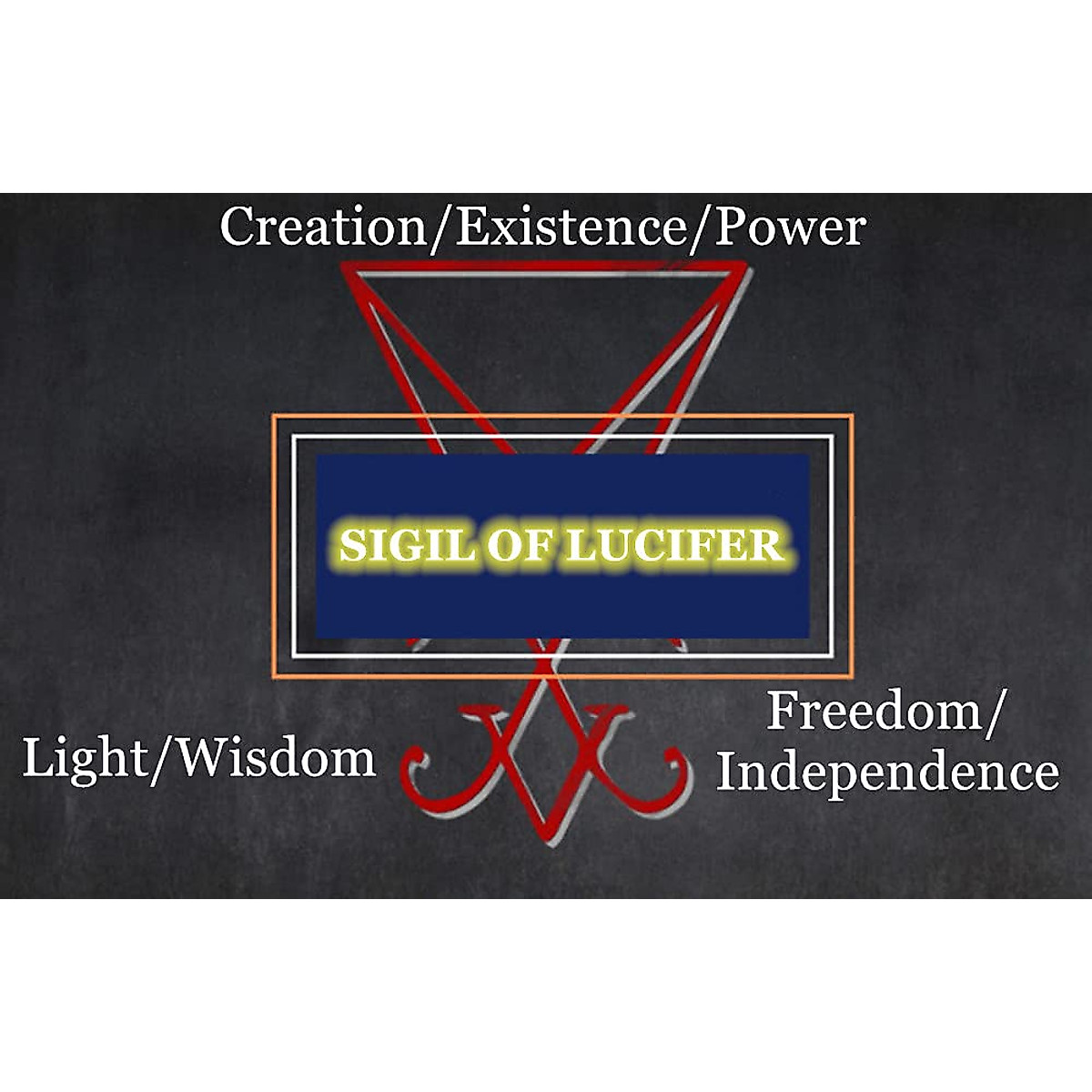 Minimalist 18K Gold Plated Sigil of Satan Baphomet Leviathan Cross Cuff Bracelet - Stainless Steel Satanic Protection Symbolic Bange for Women Men, Spiritual Satanas Amulet Talisman Jewelry from Evil