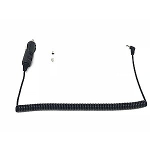 DCPOWER CAR Coiled Power Cord Compatible Replacement for Cobra XRS-9945, XRS-9955, XRS-9965, XRS-9990 Radar Detector