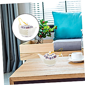 Cabilock 2 Pcs Teapot Coffee Stovetop Coffee Espresso Machine Kung Fu Tea Maker Coffee Espresso Maker