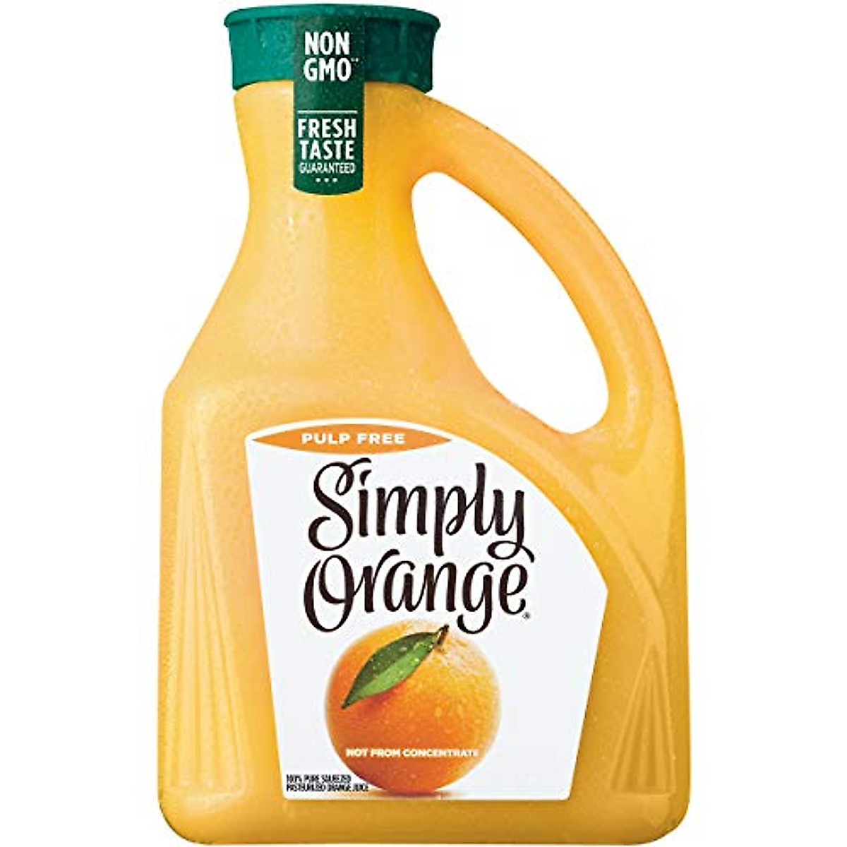 Simply Orange Juice, 89 fl oz, 100% Juice Not from Concentrate, Pulp Free