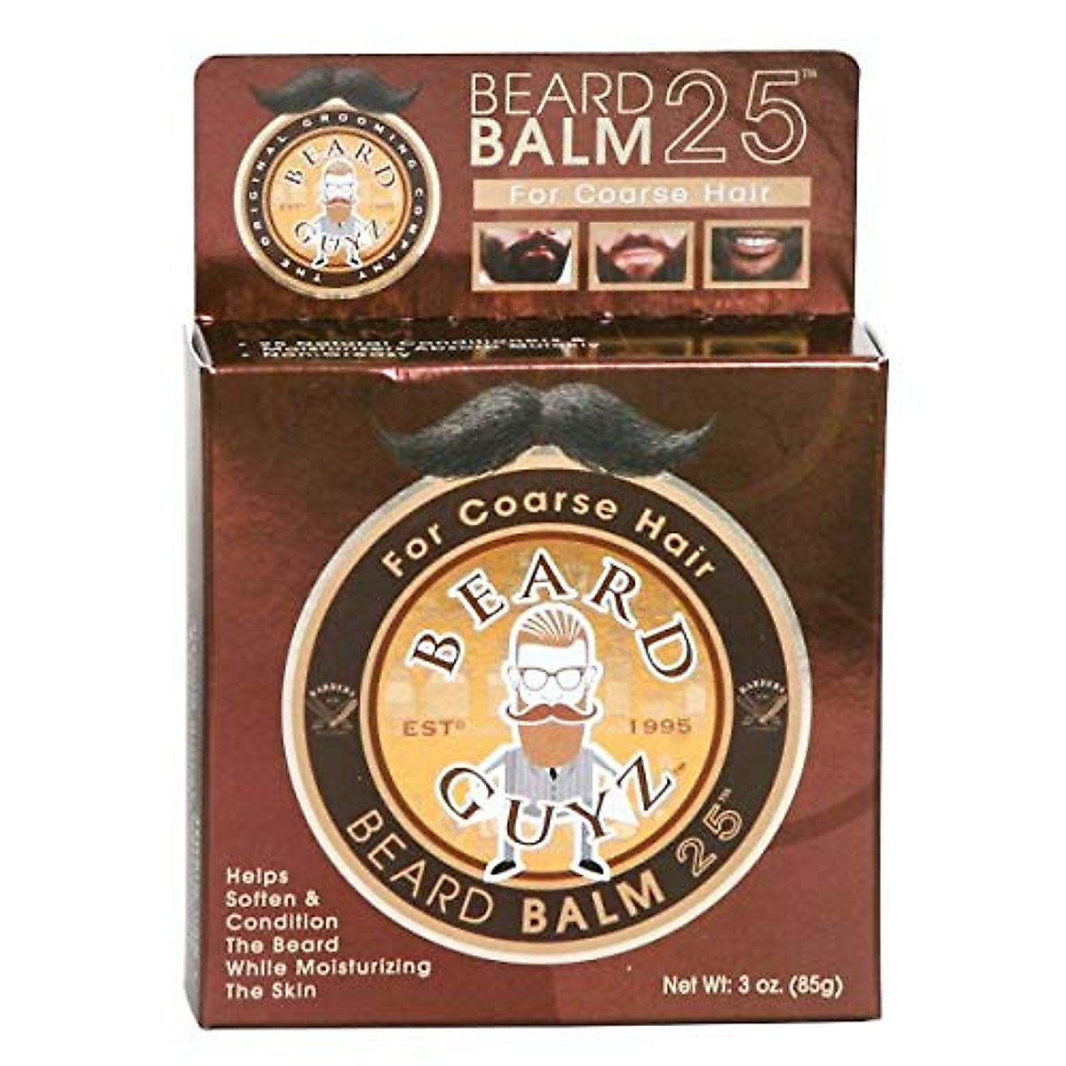 Beard Guyz Beard Balm - Coarse (Pack of 2)