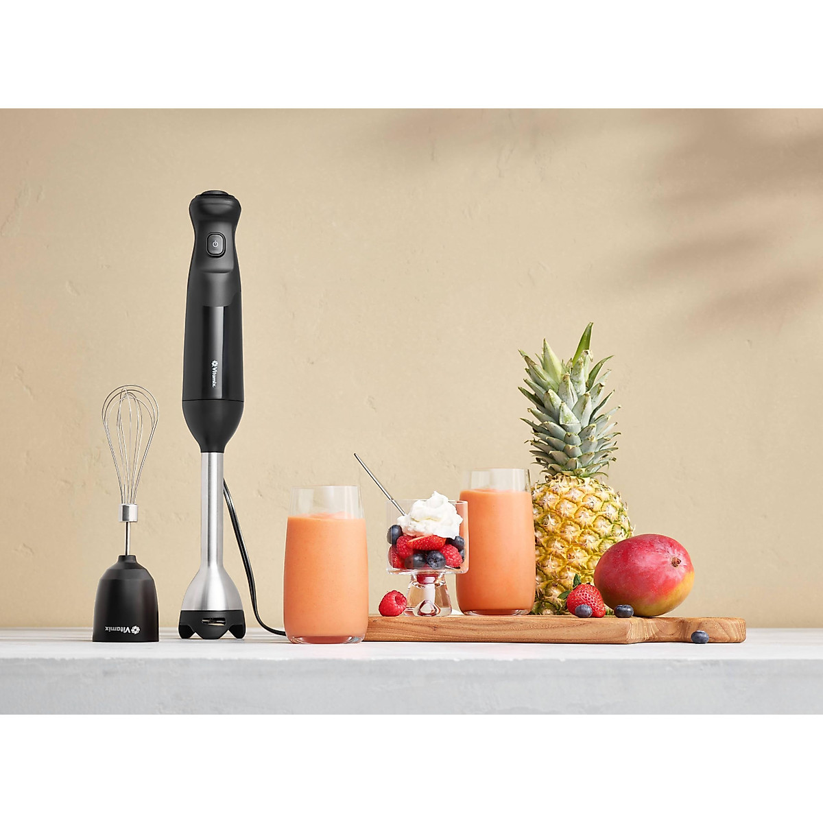 Vitamix 2-Speed Immersion Blender + Whisk, Black