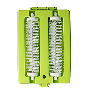 Gracefulvara Roller Handheld Carpet Table Sweeper Crumb Dirt Fur Brush Cleaner 1PC(Random Color)