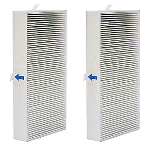 Fette Filter - Air Purifier Replacement Filter Compatible with Honeywell Filter G for HPA020 HPA030 HPA075 HPA080 HPA175 HPA180 Series Air Purifiers. Compare to part HRF-G1 / HRF-G2 (Pack of 2)