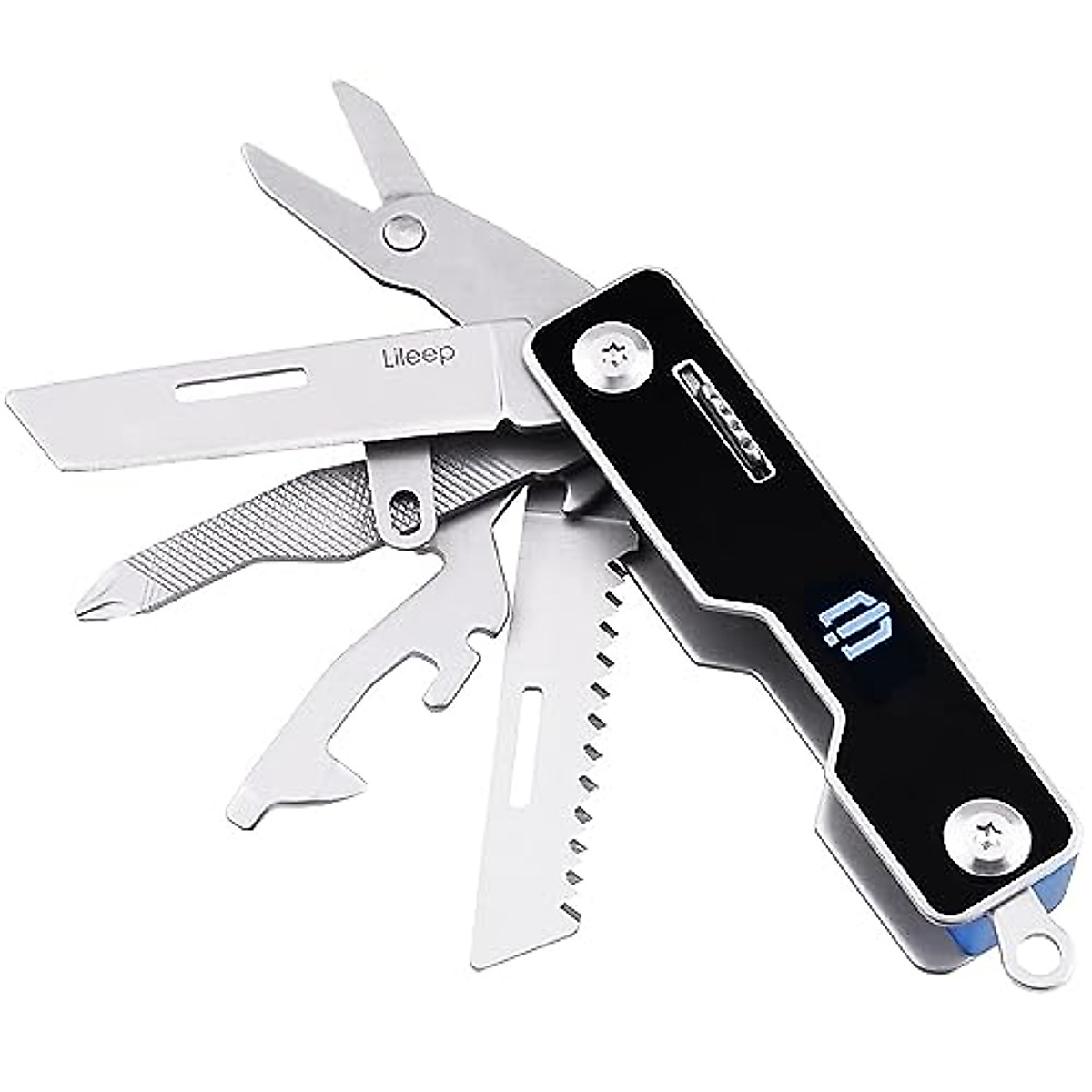 SHIELDON Lileep Multitool Knife, Swiss Style Army Pocket Knife, All in One Tool for Every Day Carry Use