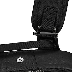Pacsafe Vibe 20L Security & Anti-Theft Daypack - Slash Proof & Lockable, Black