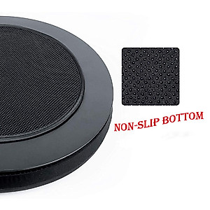 SOJOY Swivel Gel Seat Cushion for Elderly 360 Degree Rotation Seat Cushion with Memory Foam for Wheelchair,Car Seat, Office,Home