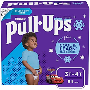 Pull-Ups Cool & Learn Boys' Training Pants, 3T-4T, 84 Ct
