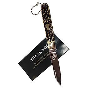 Knife 7.5 Inch 420C Pocket Knife Rose Wooden Handel for Men Folding Knife Outdoors & Sports Hunting Camping Hiking Best EDC Camping Knife