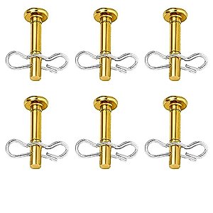6pk 738-04155 714-04040 Shear Pins Kits Replacement for MTD Cub Cadet Craftsman Troy-bilt Snow Throwers