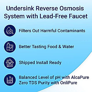 AlcaPure RO Under Sink Filter | Alkaline Pure Water for Home