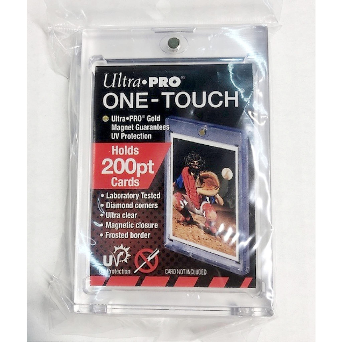 Ultra PRO One Touch - 200 PT Magnetic Card Case - Standard Size - UV Protected 85834-UV - PACK OF 6