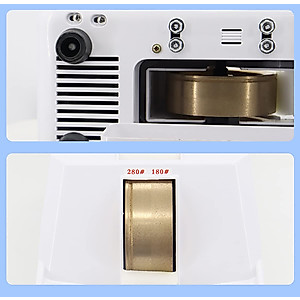 AISITESY Manual Lens Edger Glasses Edger, Manual Lens Edger 3 in 1 Lens Polisher with Removable Sink Jade, Watch Glass Polishing Tool