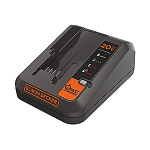 BLACK+DECKER 20V MAX Lithium Battery Charger, 2 Amp (BDCAC202B)