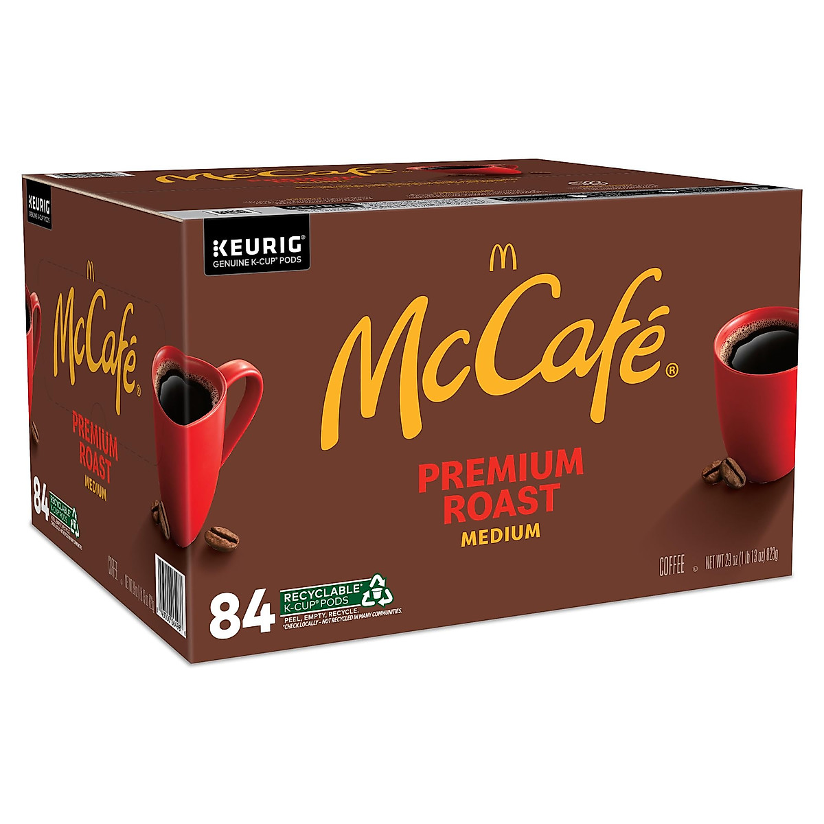 McCafe Premium Medium Roast K-Cup Coffee Pods, Premium Roast, 84 Count