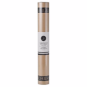 Creative Brands Sugar Charcuterie Paper Table Runner Roll, 50-Feet x 18-Inches, Kraft (G2756)
