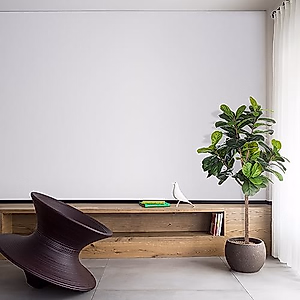 ​Realead 5ft Fiddle Leaf Fig Tree Artificial - Large Fake Fig Leaf Tree with 78 Leaves - Tall Faux Plants in Plastic Nursery Pot for Modern Home Office Living Room Indoor Decor