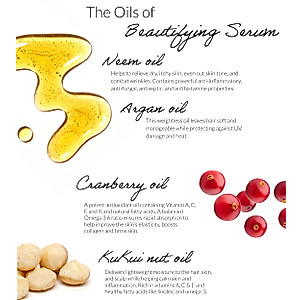 Eufora Beautifying Serum for Hair Skin and Scalp, 4.2 Ounce