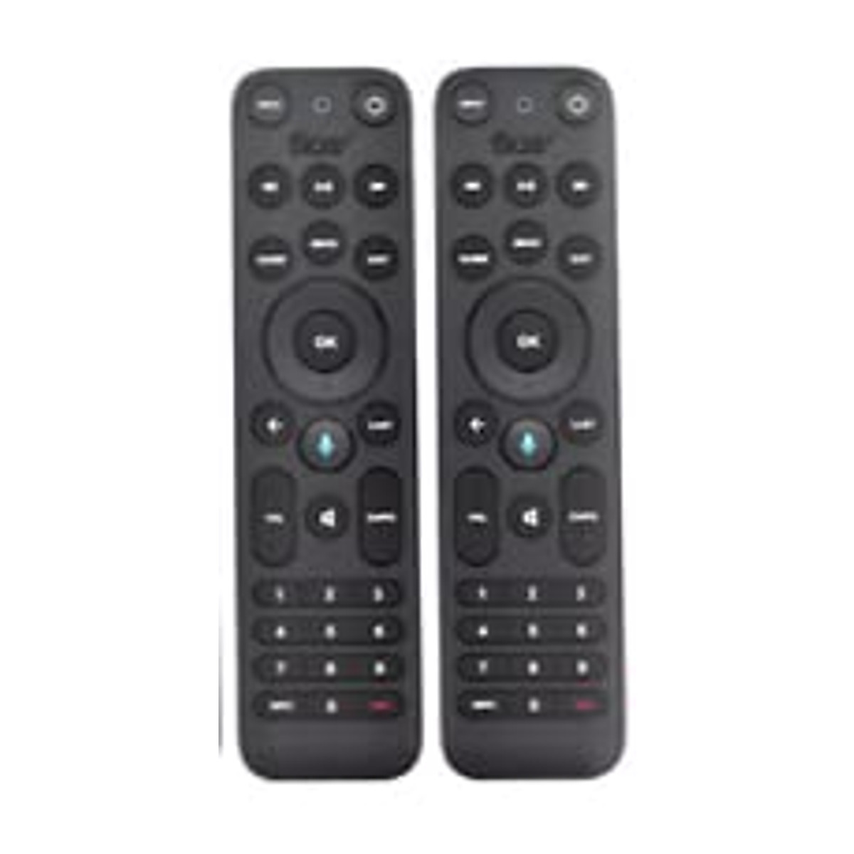 (2-Pack) Replacement for Verizon FiOS TV All in One Smart Voice Remote Control (Not Backward Compatible), Black
