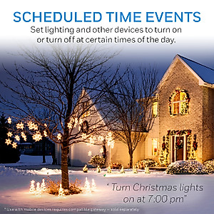 Honeywell 39363-CS2 UltraPro Z-Wave Plus Outdoor Plug-in Switch, Weather-Resistant, 1 Grounded Outlet, 39363, Black