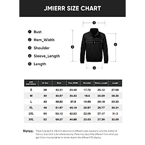 JMIERR Mens Quilted Sweatshirt Casual Long Sleeve Crewneck Half Button Fashion Pullovers Sweater Jackets with Pockets, US 38(S), Orange