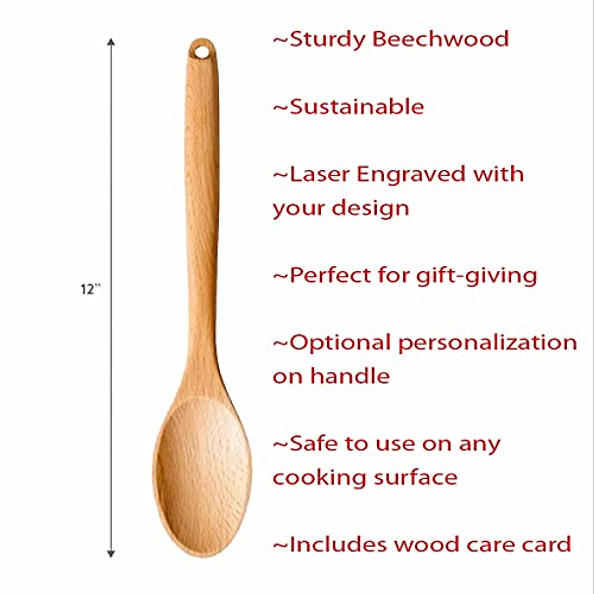 Star Baker Wooden Spoon Dishtowel Set, Laser Engraved Spoon Towel Gift Set, Star Baker Baking Gift for Baking Show Fans, Pastry Dishtowel, Baking Gift for Bakers, Personalization Optional