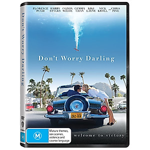 Don't Worry Darling | Florence Pugh, Harry Styles, Olivia Wilde | NON-USA Format | Region 4 Import, Australia