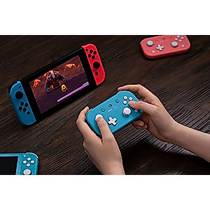 8Bitdo Lite 2 Bluetooth Gamepad for Switch, Switch Lite, Android and Raspberry Pi (Turquoise)