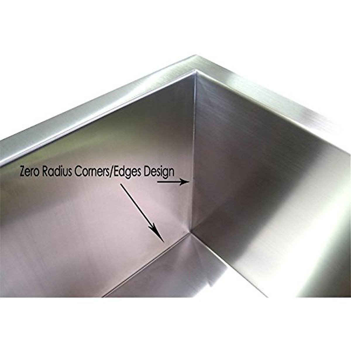 43 INCH (6040) Zero Radius Design 16 Gauge Topmount Drop In Over the Counter Large Double Bowl 5050 Stainless Steel Kitchen Sink Premium Package 43 INCH (6040) KKR-FT4321-6040