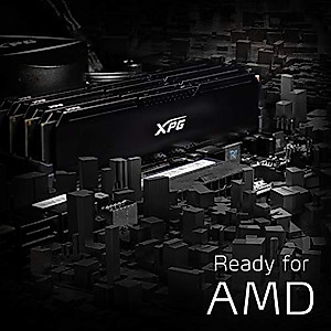 XPG GAMMIX D20 DDR4 3200MHz 16GB (2x8GB) PC4-25600 SDRAM 288-Pins UDIMM Desktop Memory Kit Black (AX4U32008G16A-DCBK20)