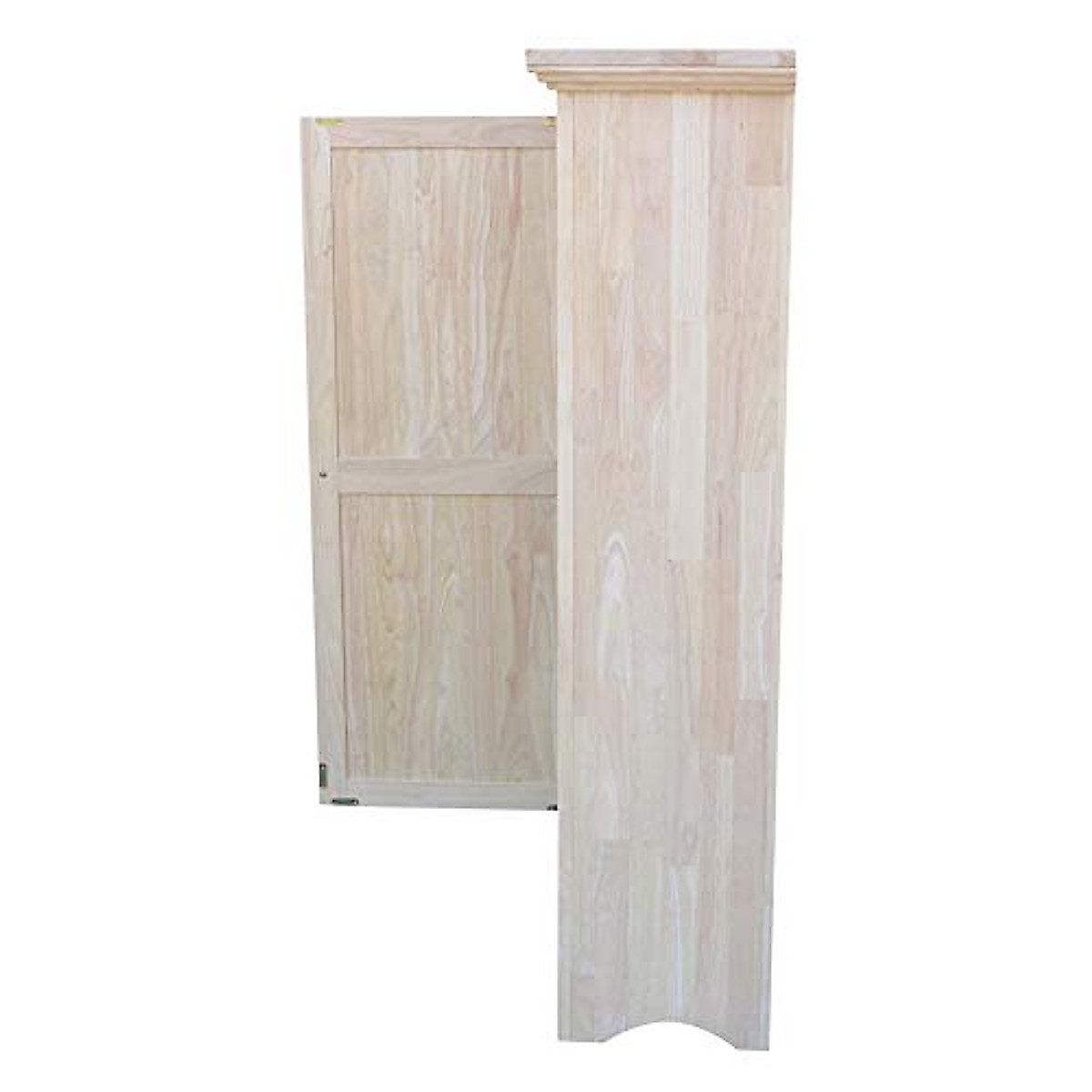 IC International Concepts Single Jelly Cabinet, 51-Inch, Unfinished