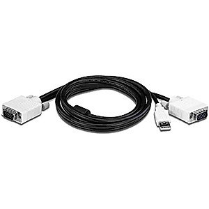 TRENDnet 2-Port USB KVM Switch and Cable Kit with Audio, Manage Two PCs, USB 1.1, Hot-Plug, Auto-Scan, Hot-Keys, Windows & Linux Compliant, TK-209K