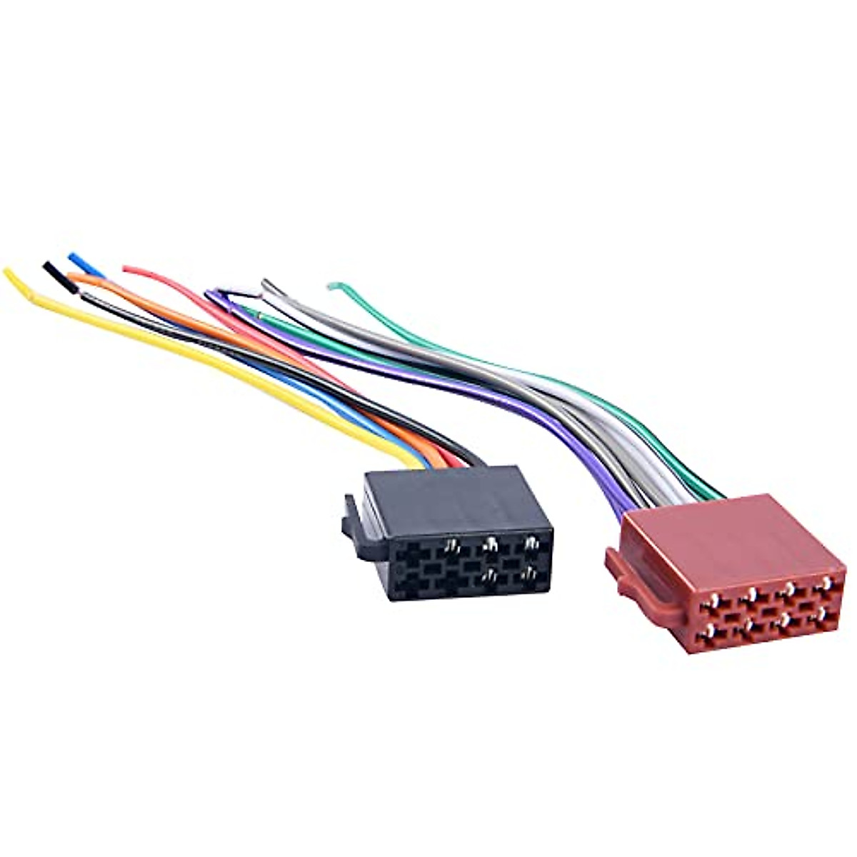 Universal ISO Wiring Harness Car Radio Adaptor Connector Wire Plug Female