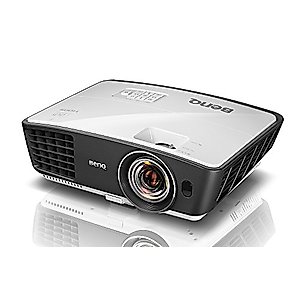 BenQ W770ST Short Throw 3D 720p HD DLP Home Theater Projector (White)