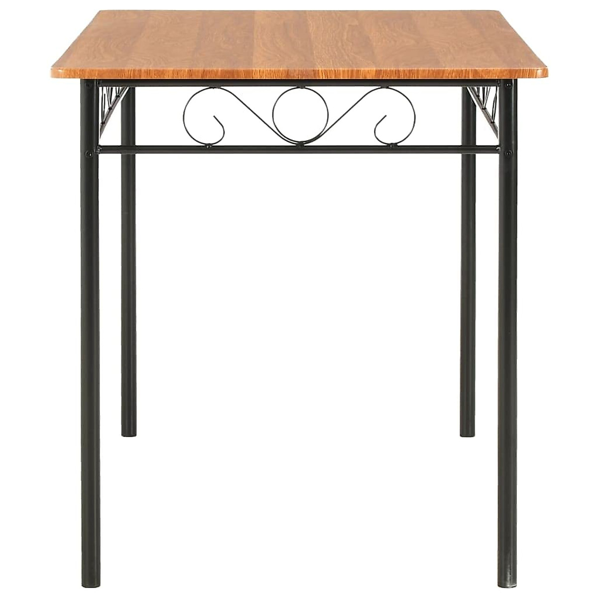 YPWRENH Entrance Tables Decorative Tables Dining Table Brown 47.2 "x27.6 x29.5 MDF for Dining Room, Kitchen or Living Room