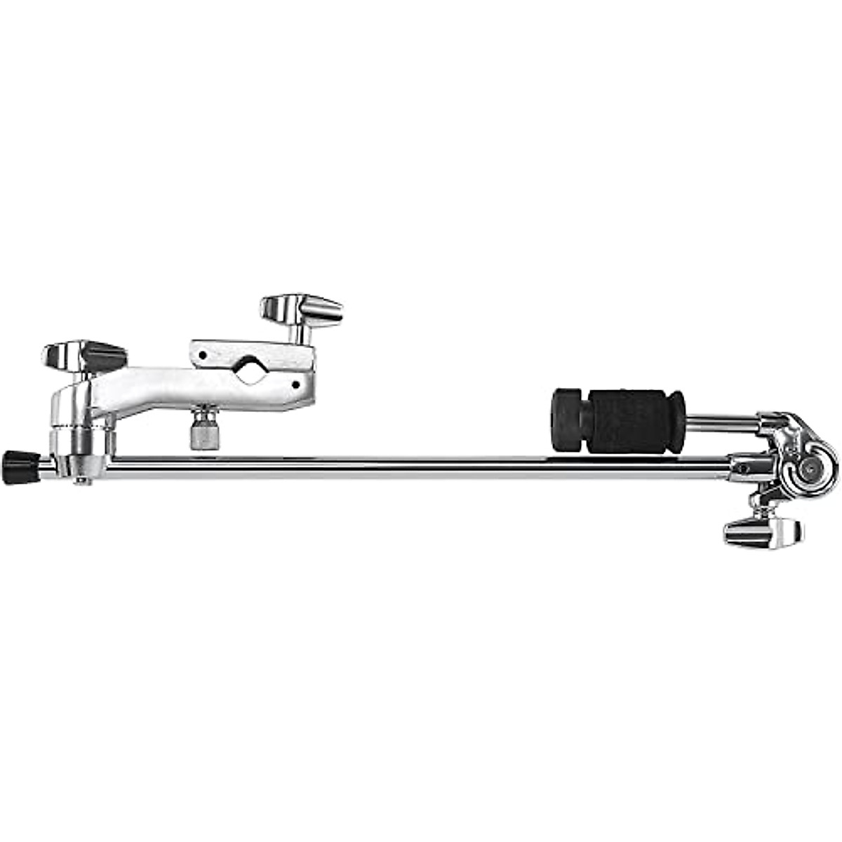 Pearl CH70 Cymbal Boom Attachment Clamp with 15" Solid Boom Arm, Multi-Angle Mounting Clamp, and UniLock Gearless Cymbal Tilter for Splash, Crash, and Effects Cymbals.