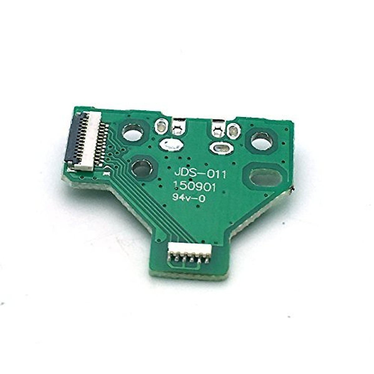 ProMaxi Rinbers® USB Charging Port Socket Board JDS-011 for SONY PS4 2nd Gen Controller with 12 Pin Power Switch Ribbon Cable