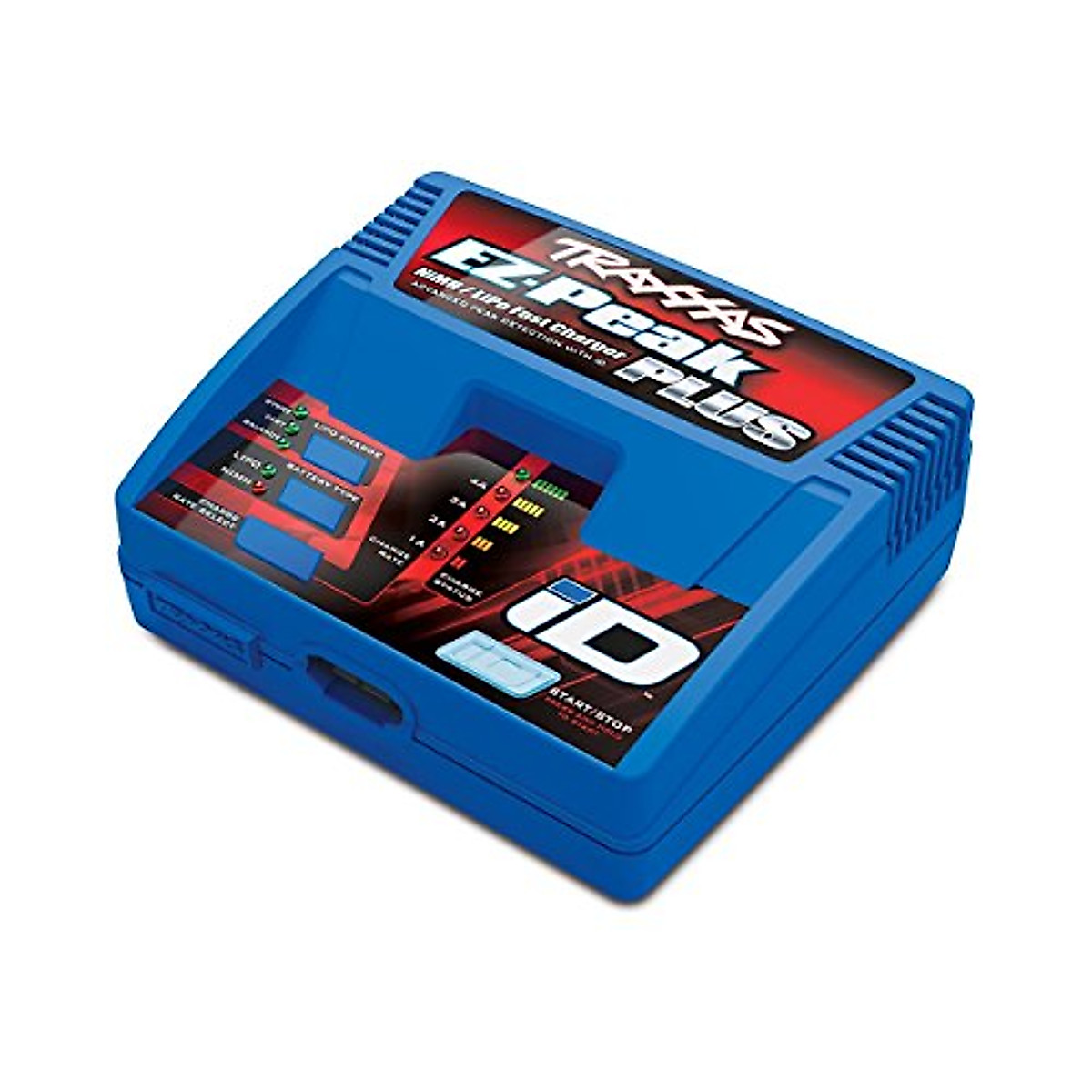 Traxxas 2970 EZ-Peak Plus 4-Amp NiMH/LiPo Fast Charger with ID Auto Battery Identification Vehicle