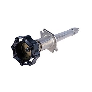 Midline Valve 8428P Sillcock Pipe Chrome Plated Brass Body Frost 1/2 inch PEX Connection and 3/4 inch Hose Bib, 6